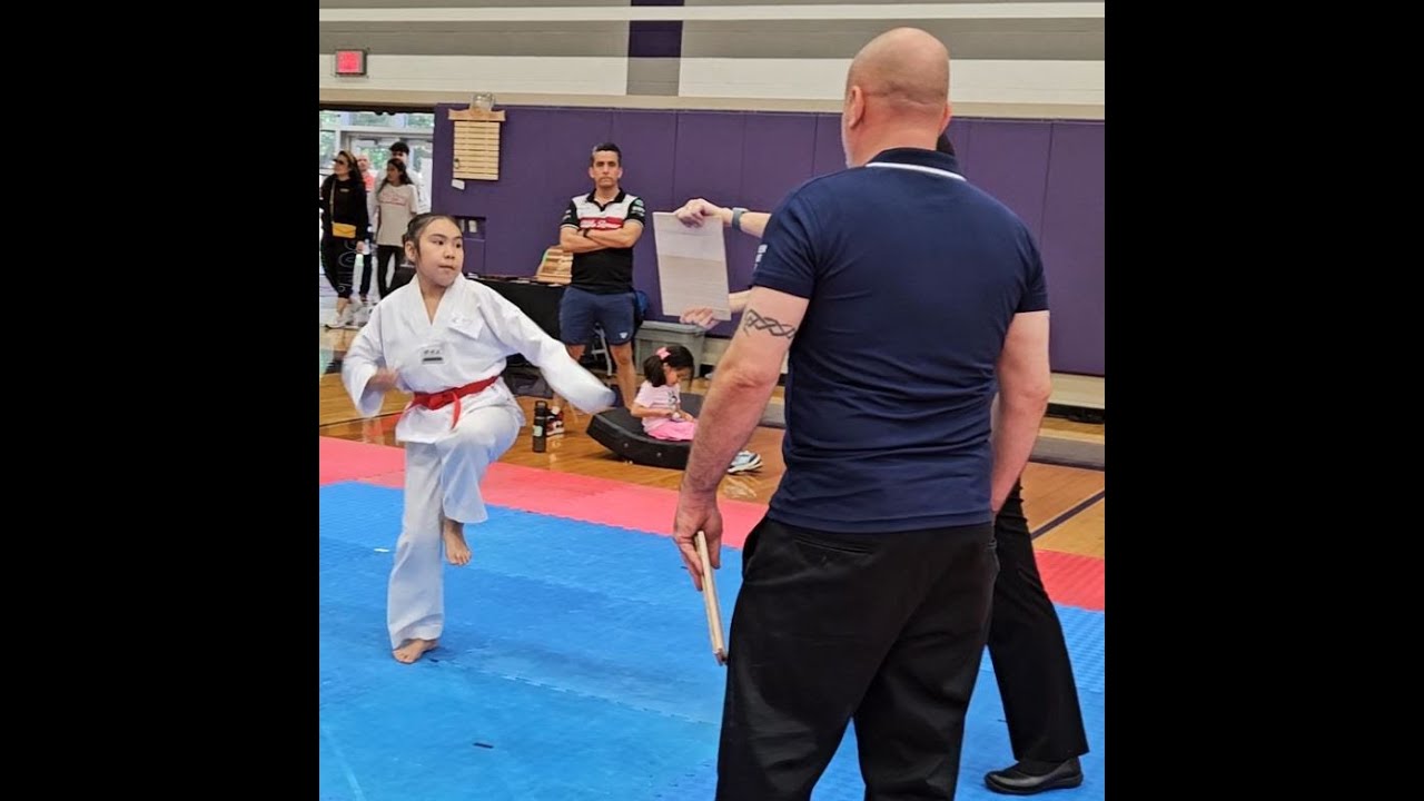 Lynn's 1st Taekwondo Tournament in Houston, TX with Kim's White Tiger ...