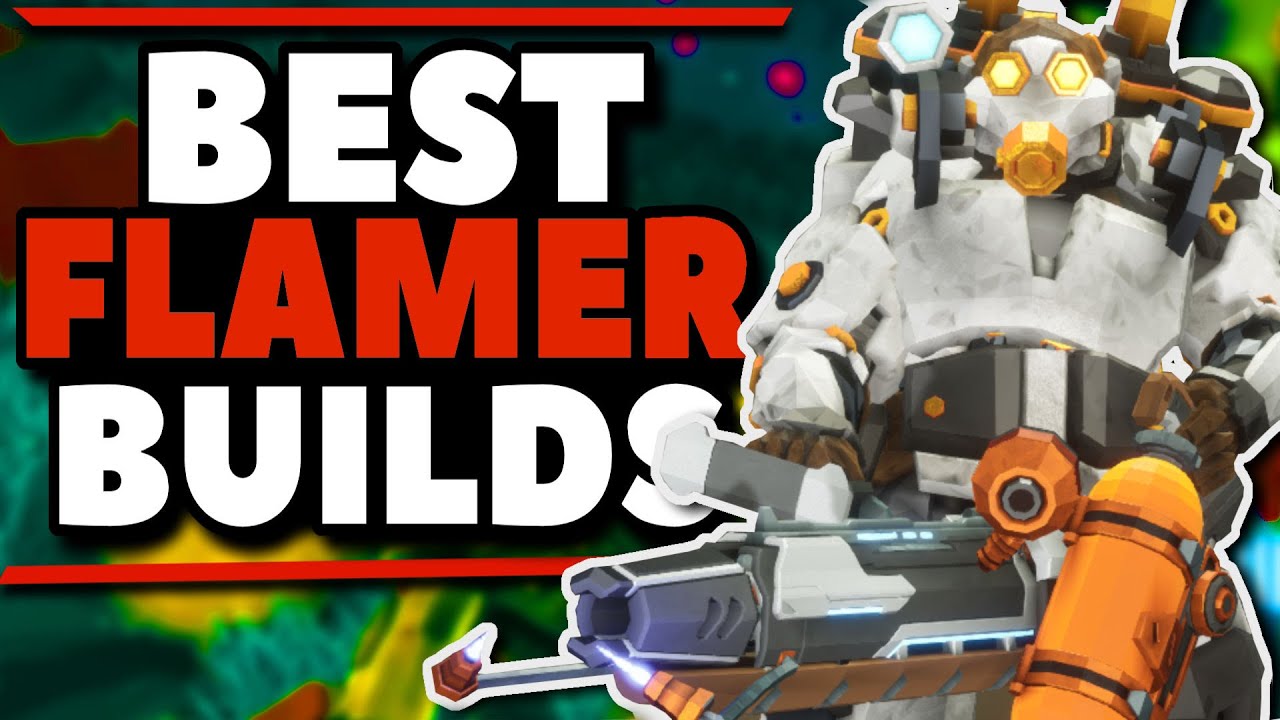 (Best) 5 Flamethrower Builds - Deep Rock Galactic - YouTube