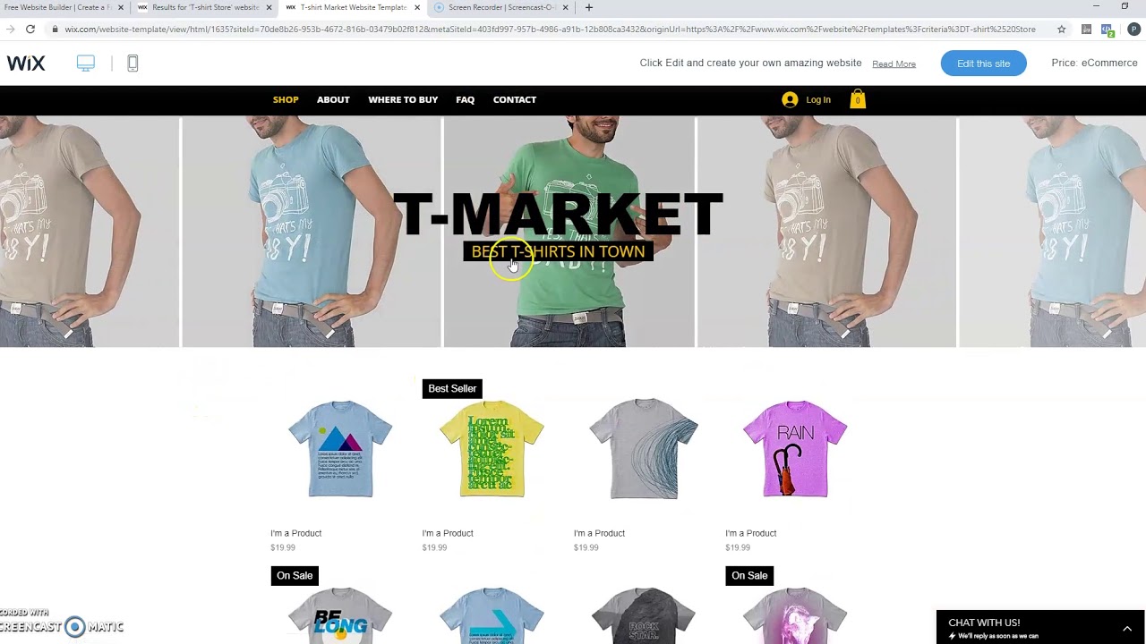 Intro to Wix (creating account and launching a template) - YouTube
