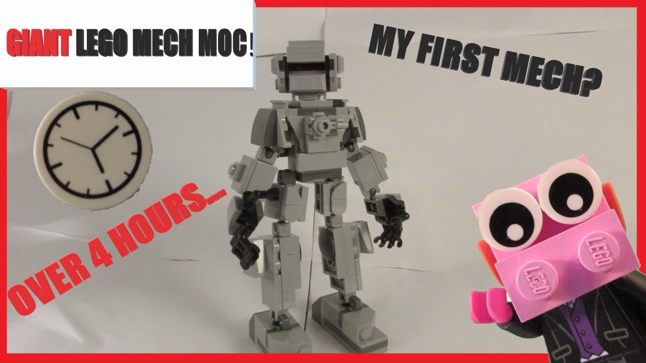 Giant LEGO Mech MOC! | Bacon Bricks - YouTube