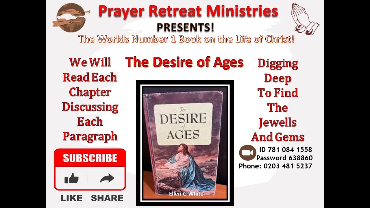 Desire of Ages. Ch 76 Part 9. Sis Metron Zinyemba. - YouTube