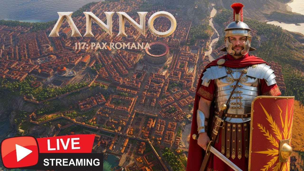 🔴Anno 117 Pax CO-OP - Discover Rome's Glory Days! - YouTube