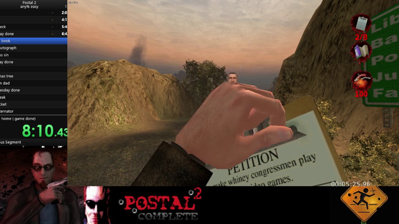 Postal 2 speedrun in 52:39 :) - YouTube