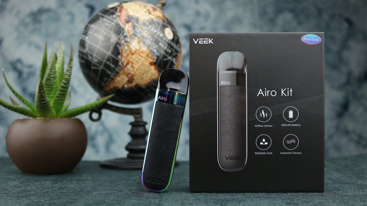 VEIIK Airo Kit | Review | Refillable Pod System - YouTube