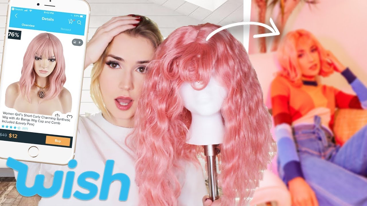 Transforming My Wish Wig For A Photoshoot !! - YouTube