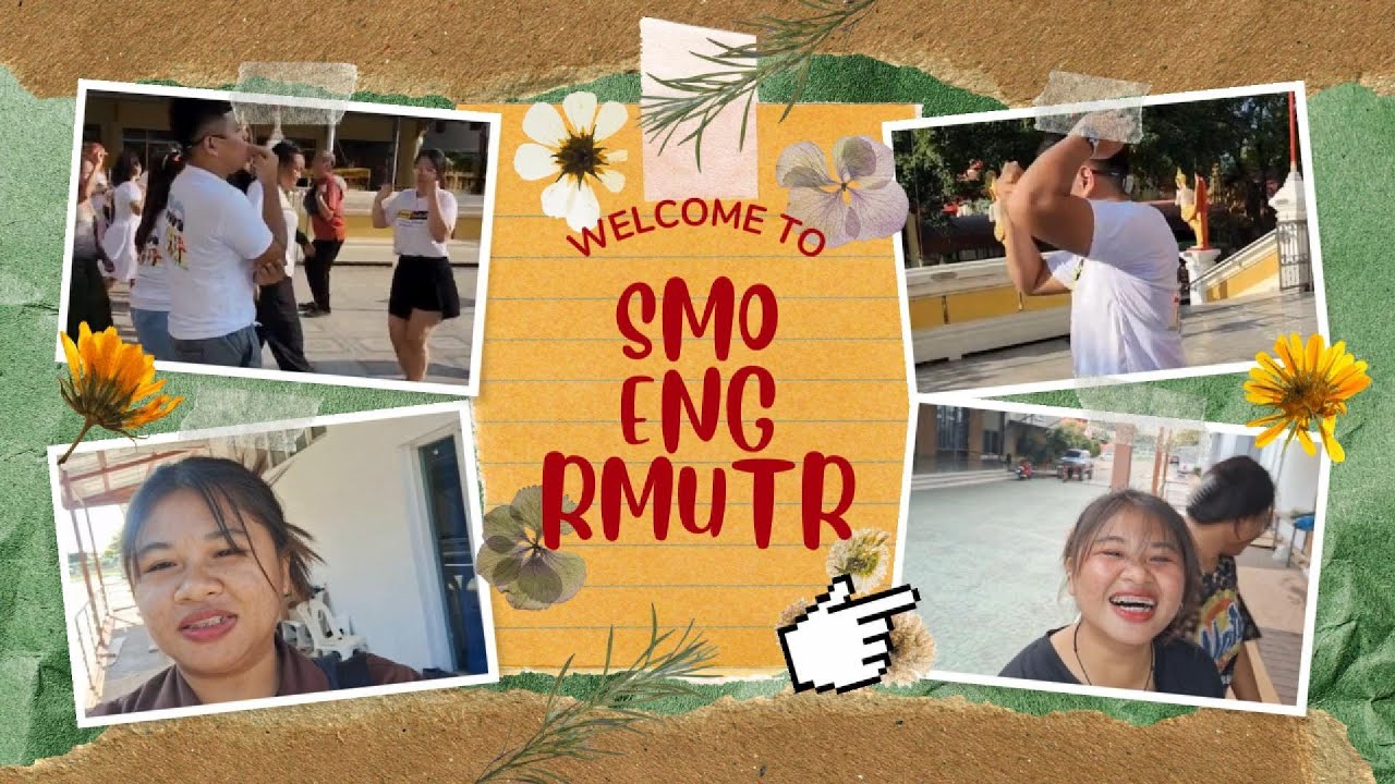 Vlog 1st งานบวช-เปิดหมวก-จิตอาสา By Smo ENG Rmutr Salaya - YouTube