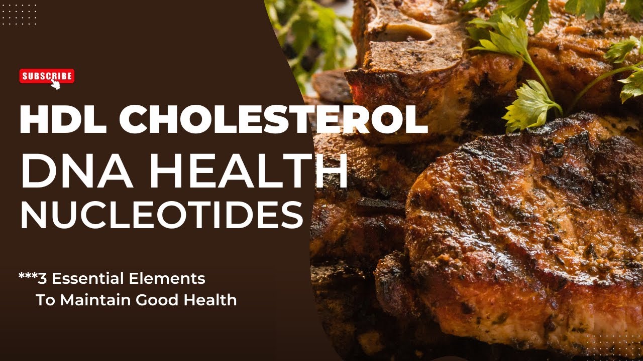 Understanding DNA Health, Nucleotide Availability & HDL Cholesterol ...