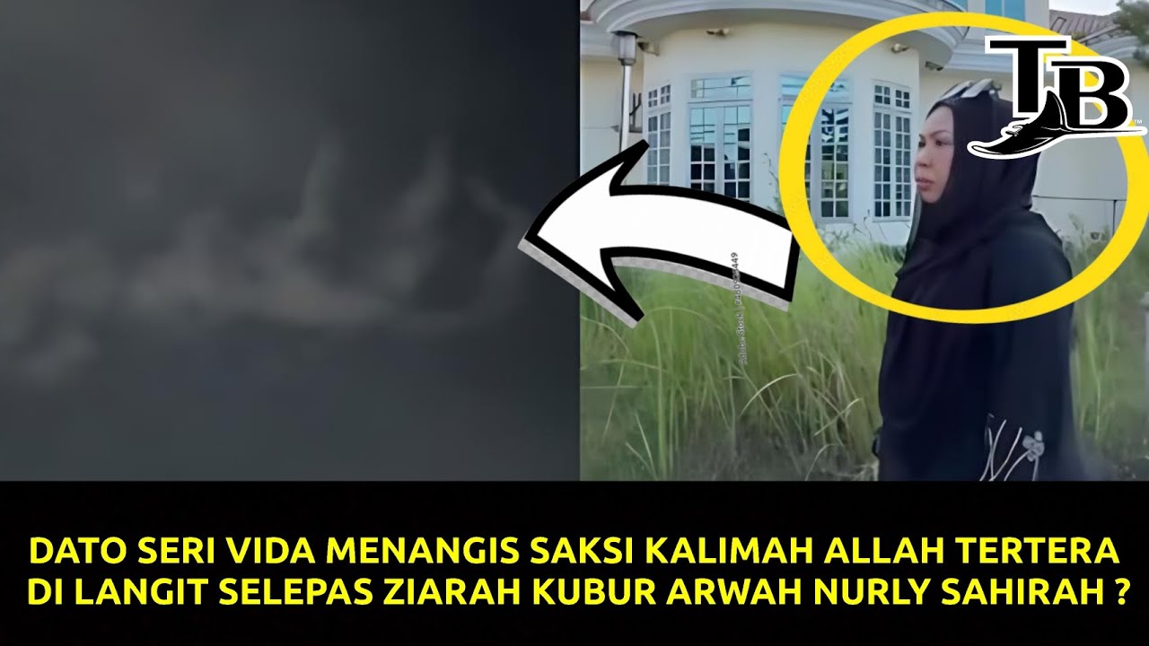 DATO SERI VIDA MENANGIS SAKSI KALIMAH ALLAH TERTERA DI LANGIT SELEPAS ...