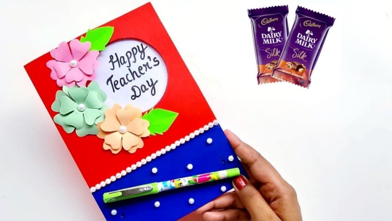 DIY Teacher s Day Card How To Make Greeting Card For Teachers Day DIY Teacher s Day Card How To Make Greeting Card For Teachers Day