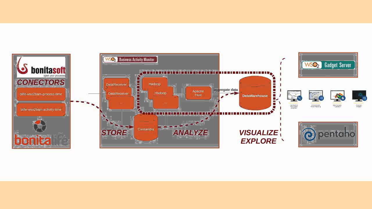 Bonitasoft BPM (Big Data) Process Analytics with WSO2 BAM & Pentaho ...
