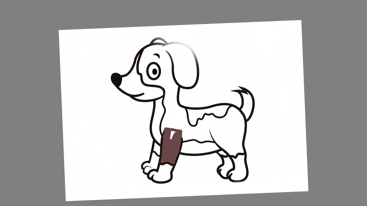 Dibujo de perro con iPad - YouTube