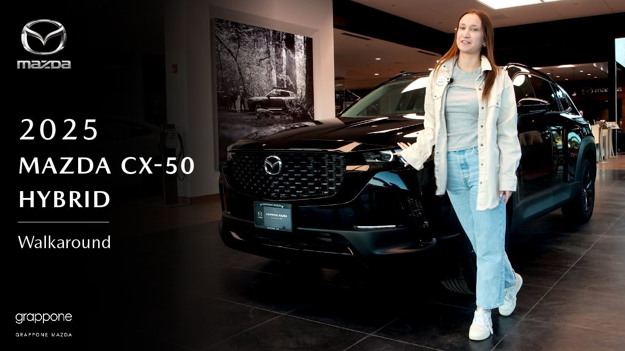 Grappone Mazda CX-50 Hybrid WalkAround - YouTube