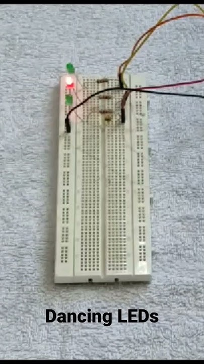 Disco Lights | Dancing LEDs using Arduino Uno | How to make dancing LED light #scienceexperiment ...