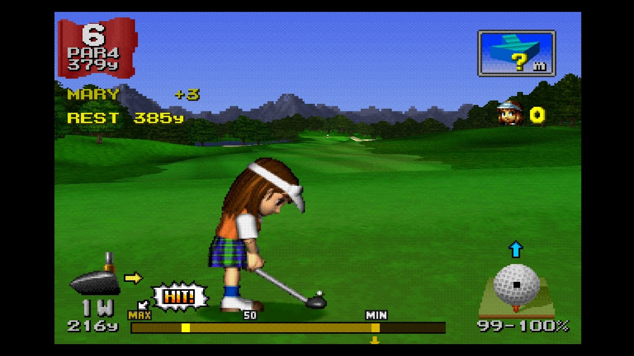 Hot Shots Golf Gameplay 🏌️‍♀️ PS1 - Hit the links - YouTube