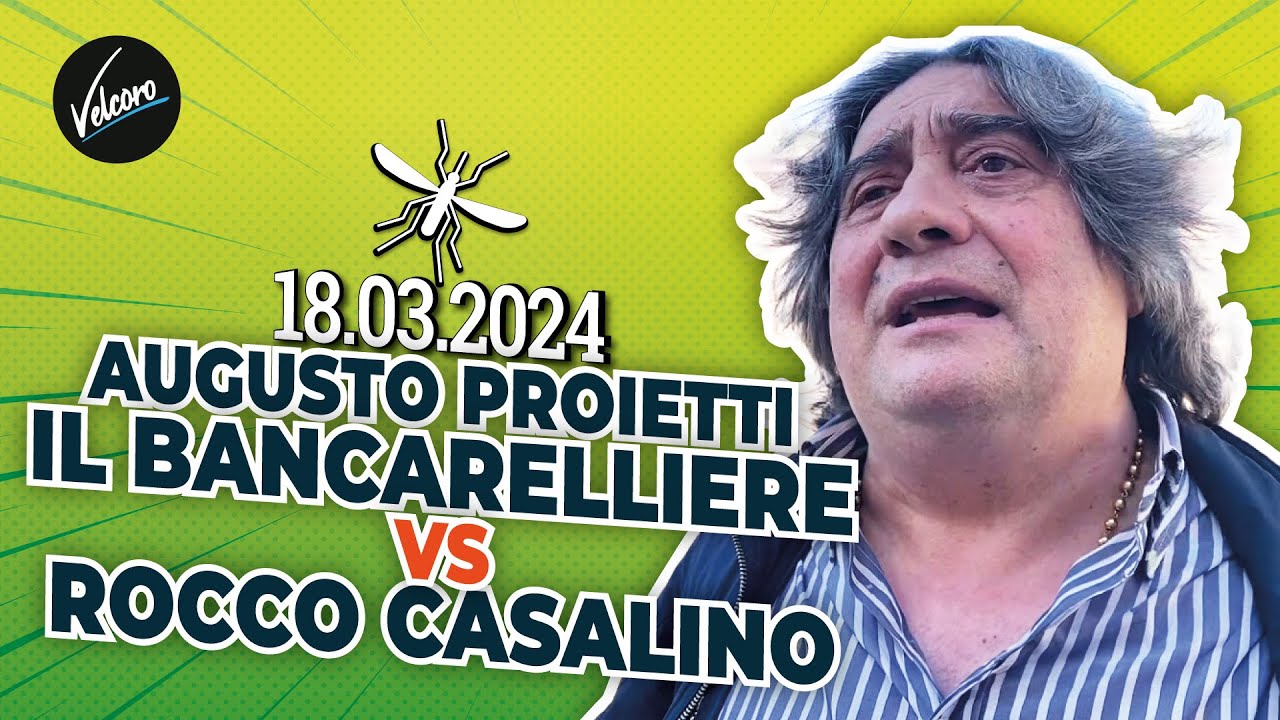 Augusto Proietti il bancarelliere vs Rocco Casalino - La Zanzara del 19 ...