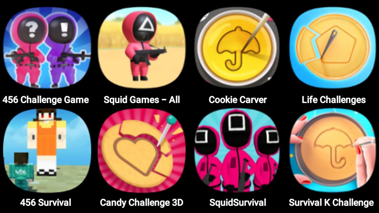 456 Challenge Game, Cookie Carver, Life Challenges, 456 Survival ...