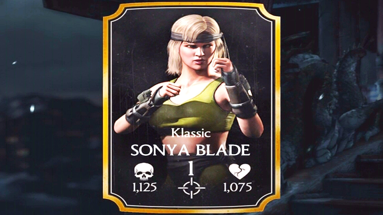 Mortal Kombat X - Klassic Sonya Blade Challenge - Battle 5: Klassic ...