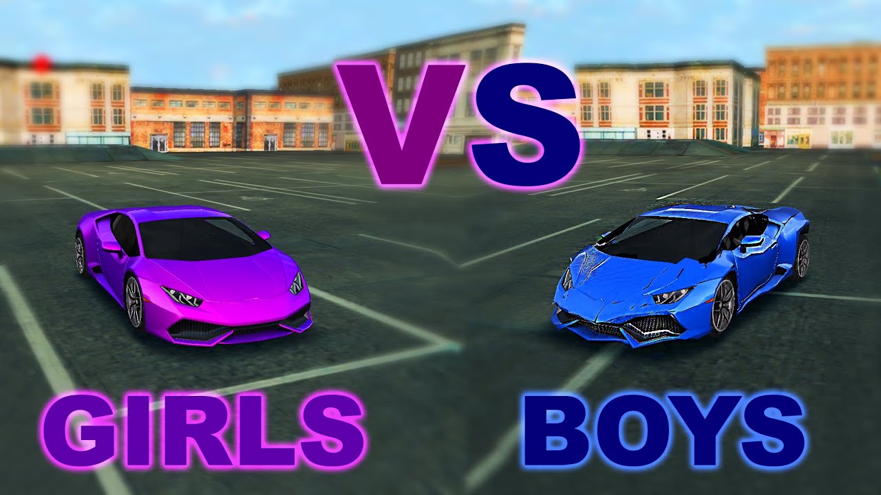 Girls VS Boys Car Drive in New York city, Extreme driving simulator ...