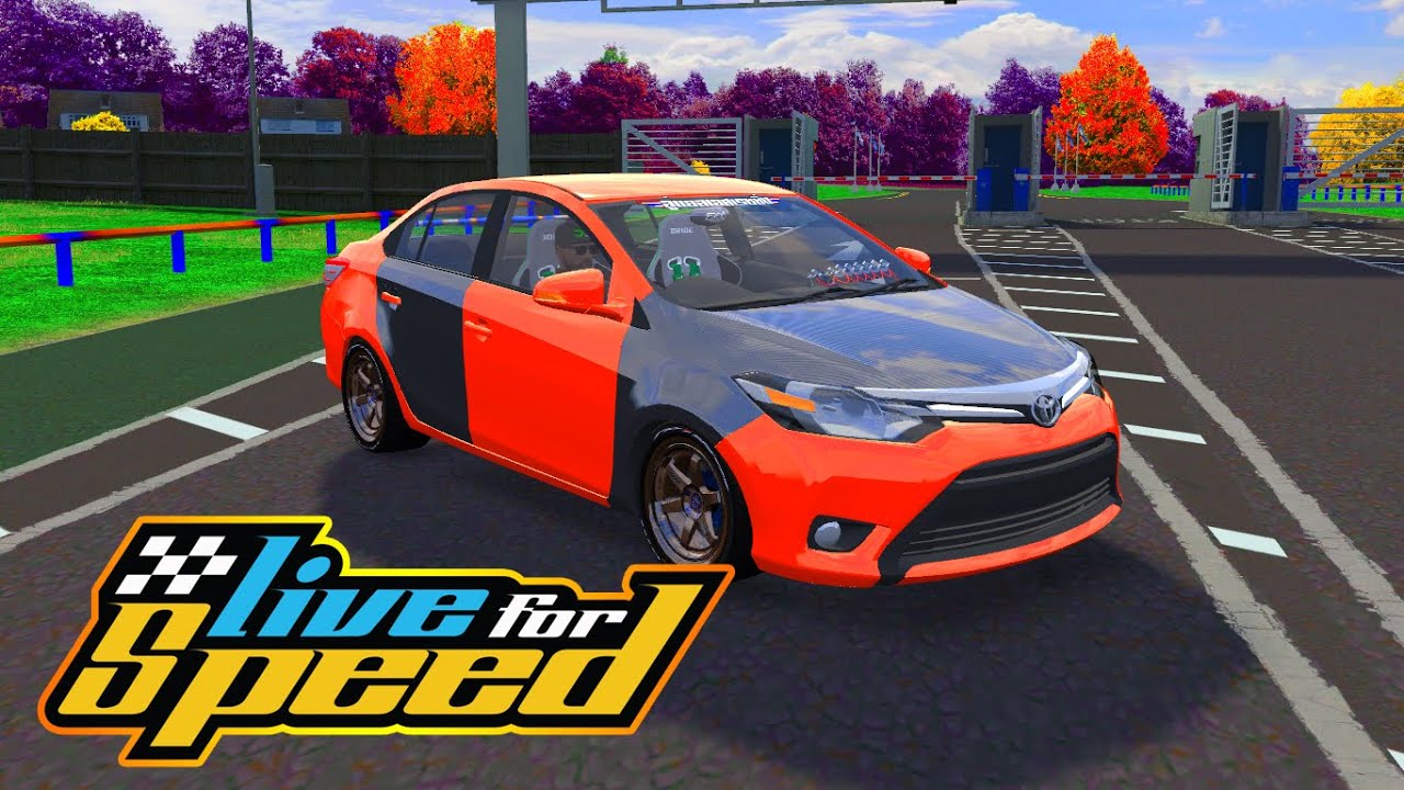 [LFS]LIVEFORSPEED แจกToyota Viosเดิมๆ - YouTube