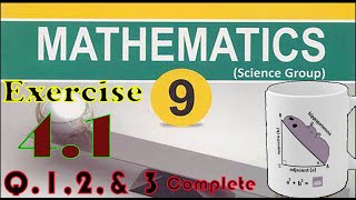 Science Group Mathematics Class 9 Unit 4 Exercise 4.1 Q... | Doovi