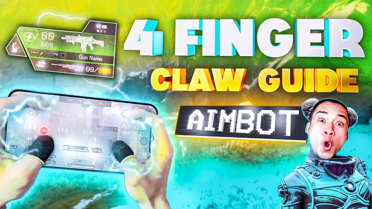 BEST 4 Finger Claw HUD! Settings Guide! Apex Legends Mobile - YouTube