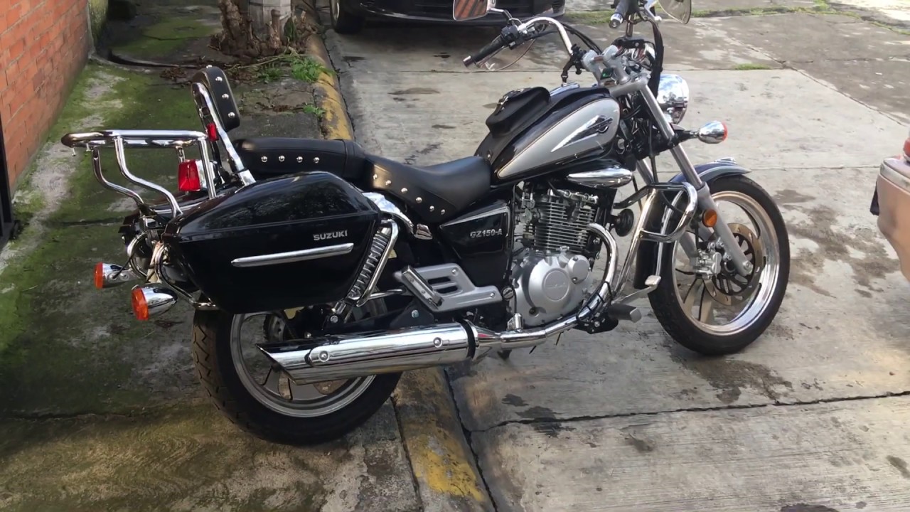Instalación de alforjas rígidas originales para Suzuki GZ150 - YouTube