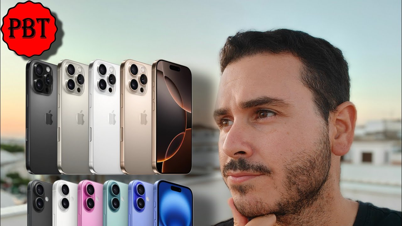 Nuevos iPhone 16 ¿Cuál me compro? - YouTube