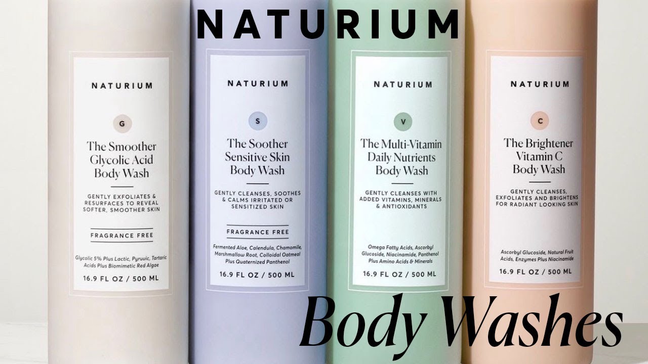 What NATURIUM Body Wash is Best For YOUR Skin? Our Founder Susan Yara ...