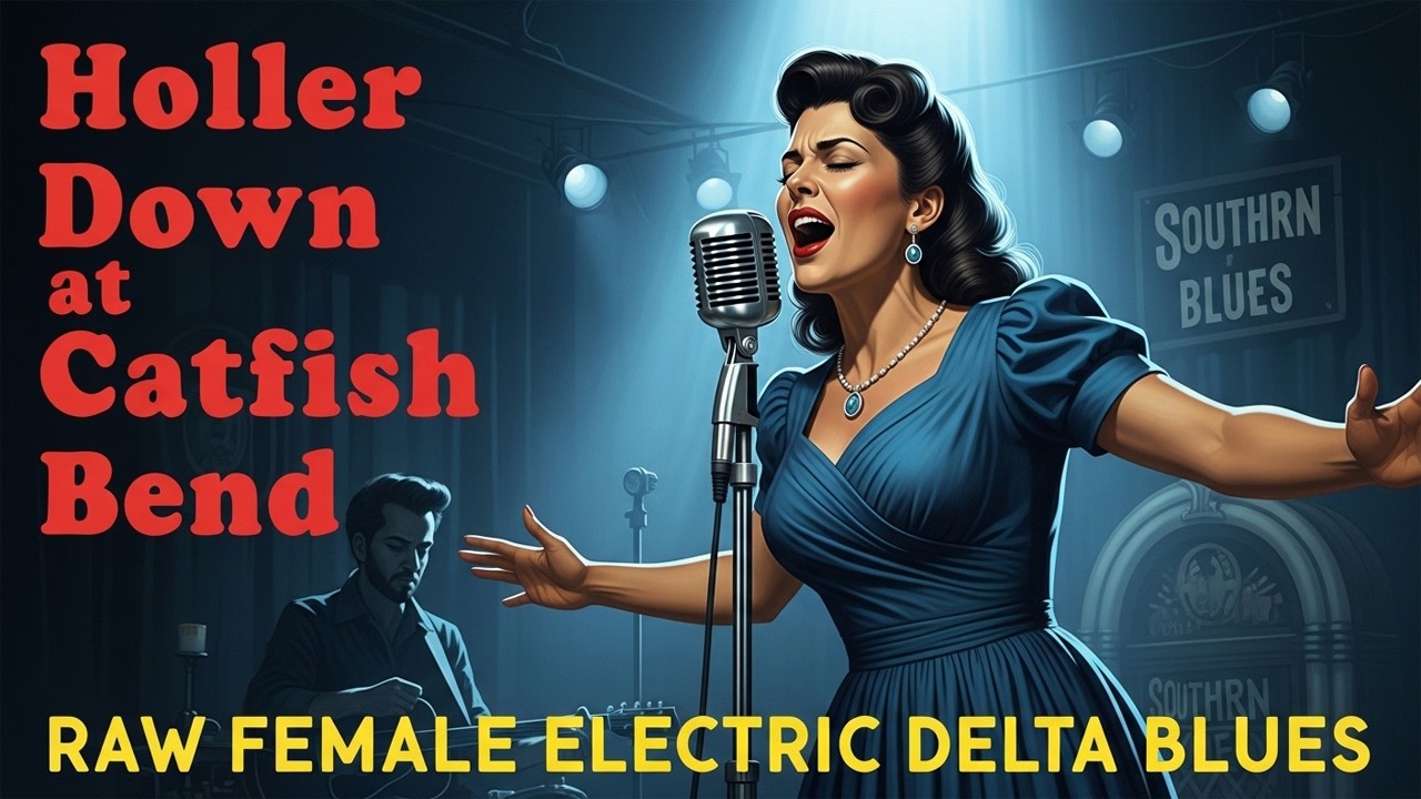 Holler Down at Catfish Bend | Raw Vintage Female Electric Delta Blues ...