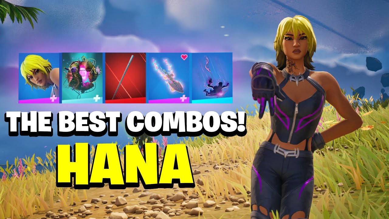 The BEST Combos for HANA! (Fortnite Chapter 4) - YouTube