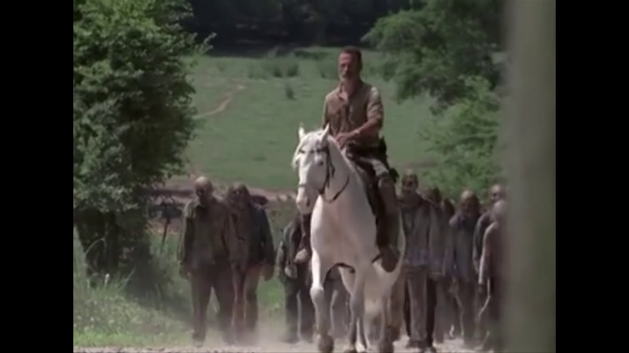 Ricks White Horse Theory -The Walking Dead Season 9 Episode 4-5 - YouTube