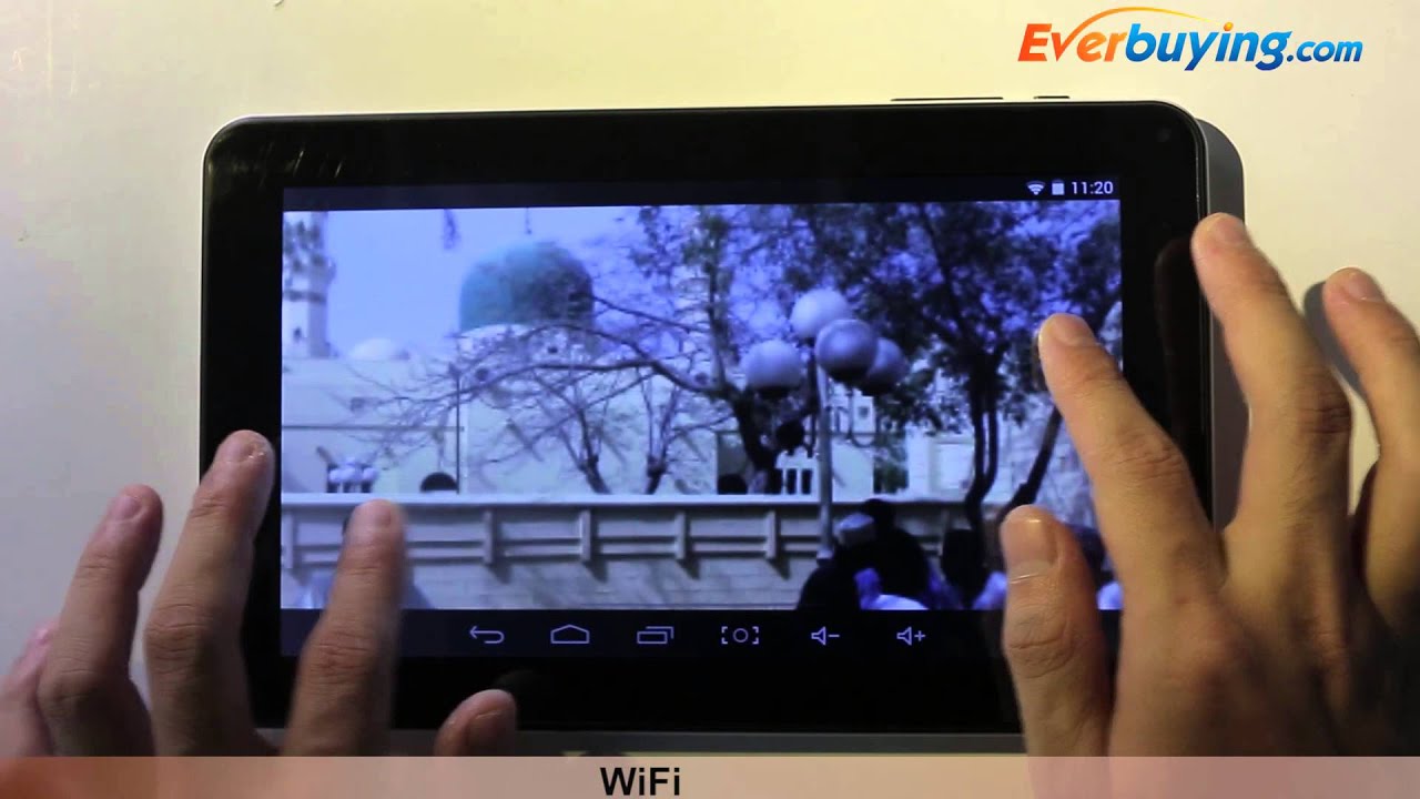Actions 7029 9 inch Android 4.4 Tablet PC - YouTube