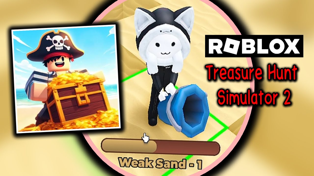 ROBLOX : Treasure Hunt Simulator 2 น้องจีโนขุดสมบัติ - YouTube