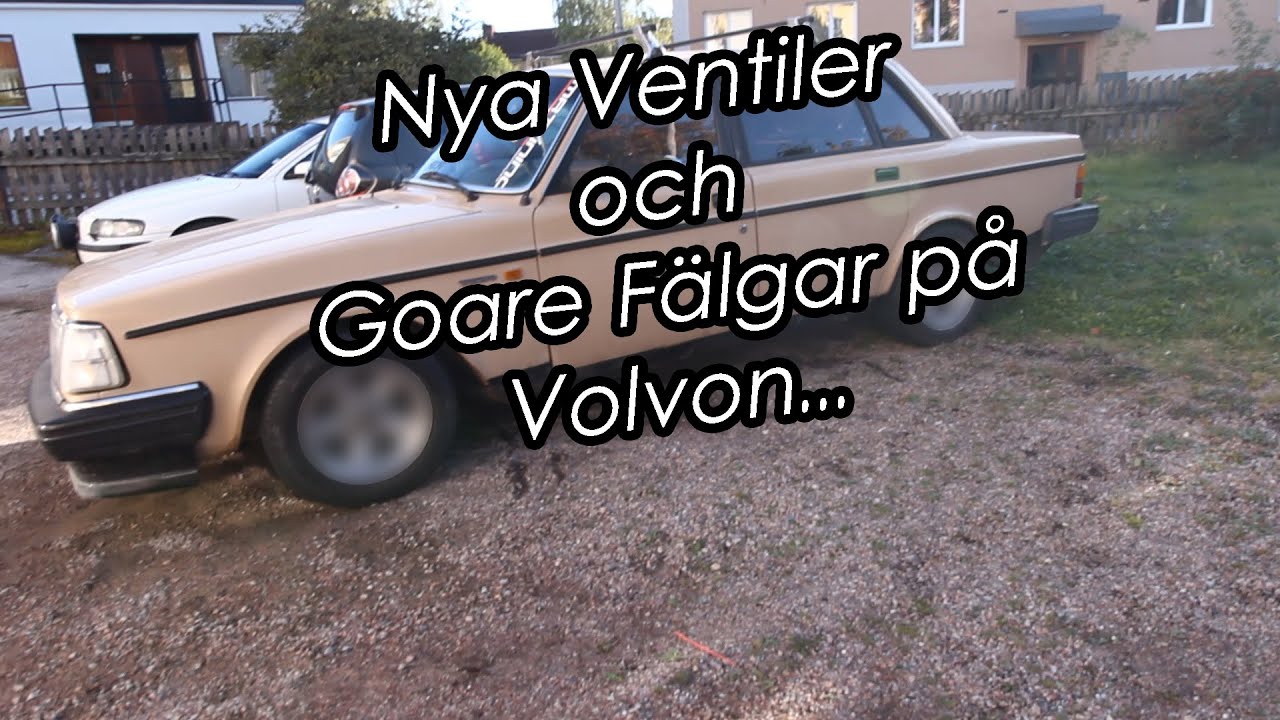 Byter Ventiler & Sätter dit Goare fälgar | VLOGG #87 - YouTube