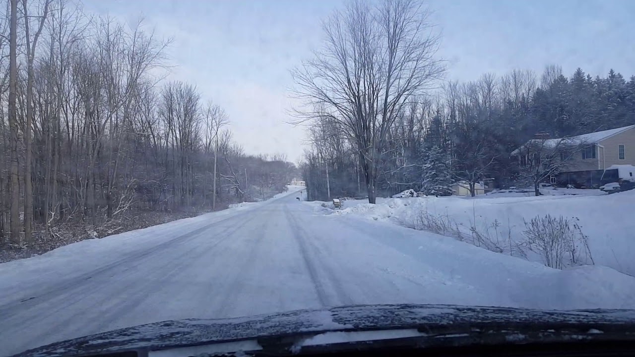 Valentines day snow storm-February 14 2020 - YouTube