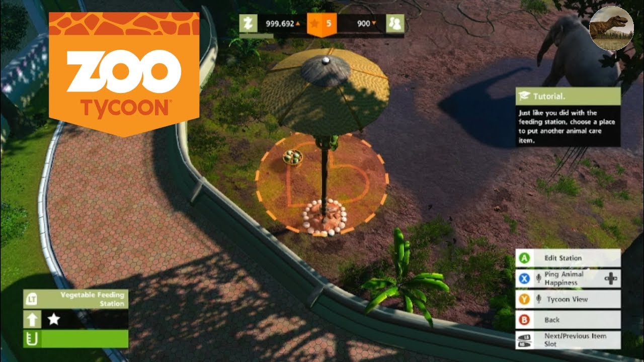 Caring For Animals | Zoo Tycoon Xbox 360 Tutorial 3 With Commentary ...