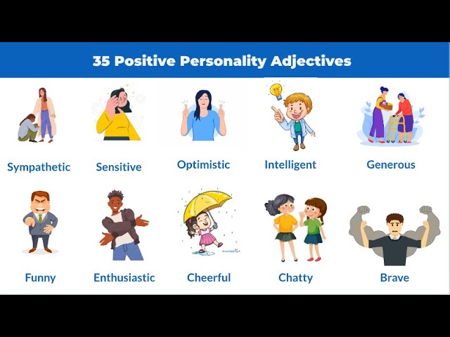 List Of Personality Adjectives