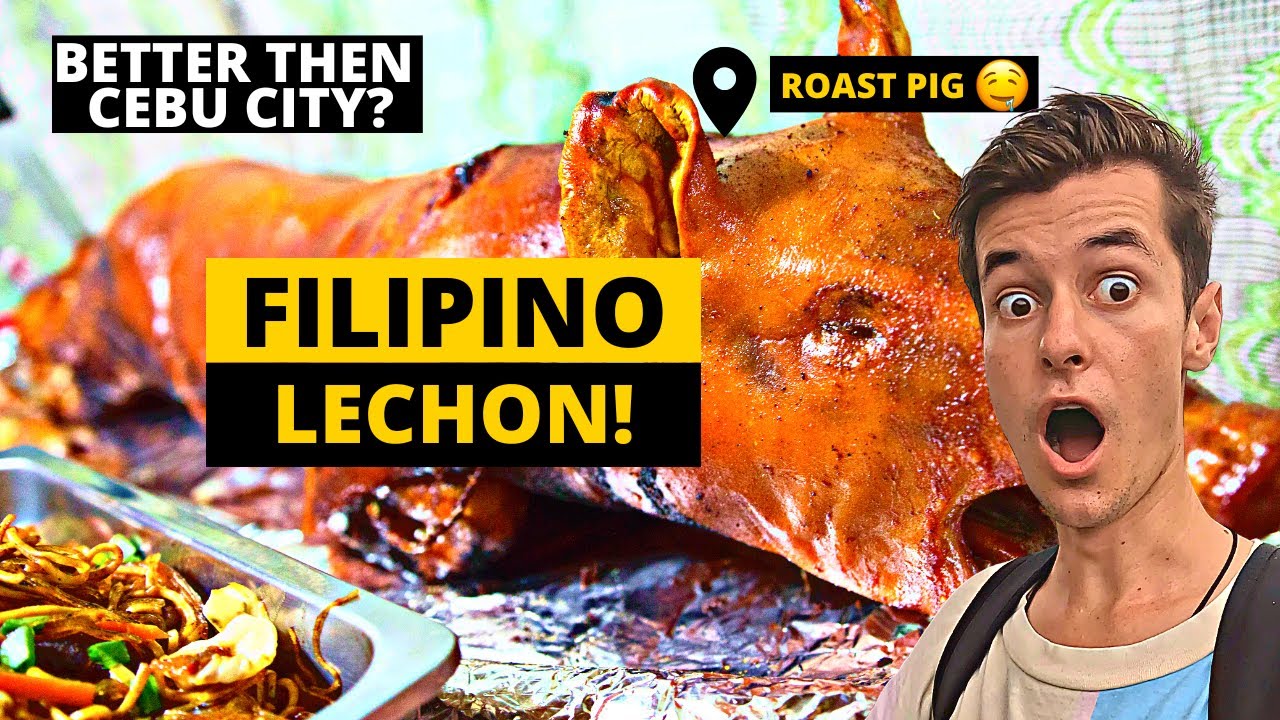 BEST LECHON in Manila + Food Market HUNT | Where to eat in Manila ...