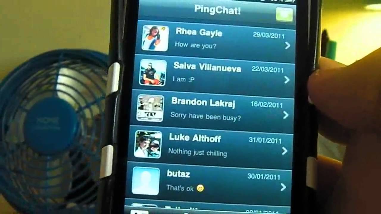 Talk to anyone in the world for FREE on your iDevice with PingChat! (HD ...