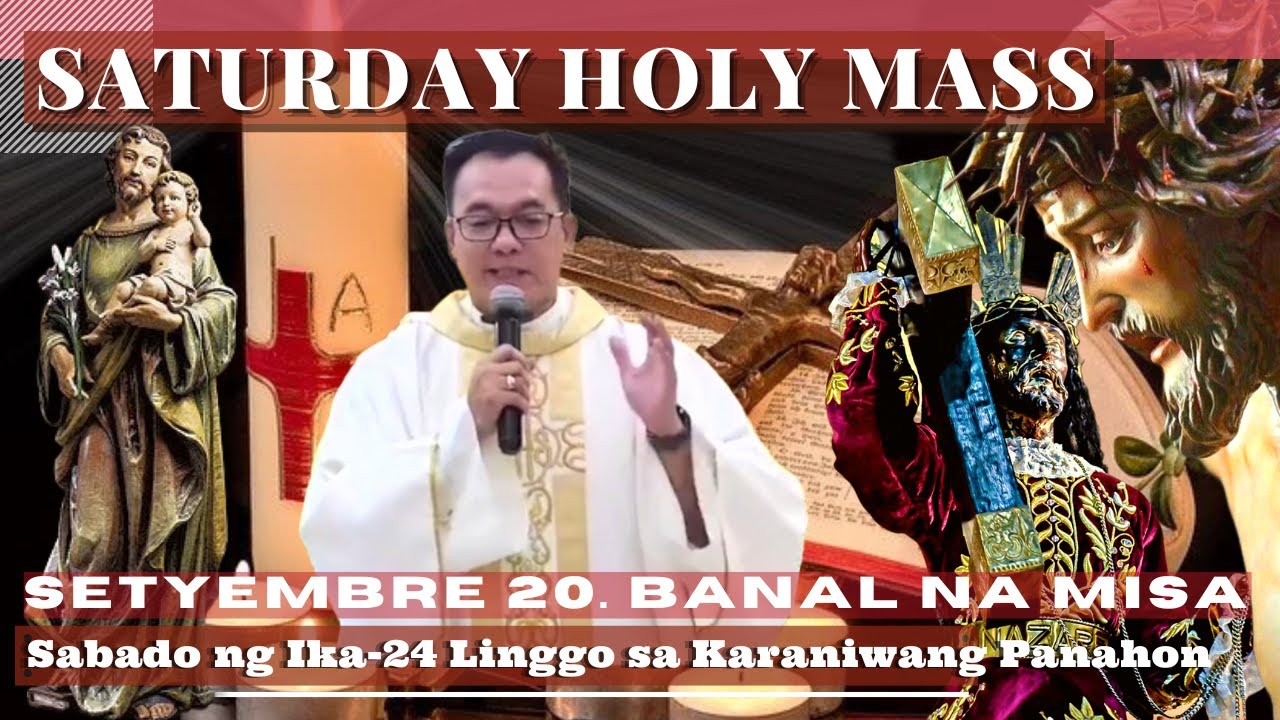 HOLY FILIPINO MASS TODAY || Sept 20 ONLINE MASS | REV FR DOUGLAS BADONG ...