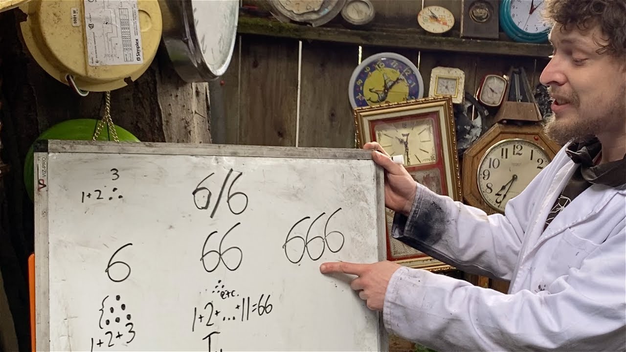 The Triangular Patterns of 6, 66, and 666 - YouTube