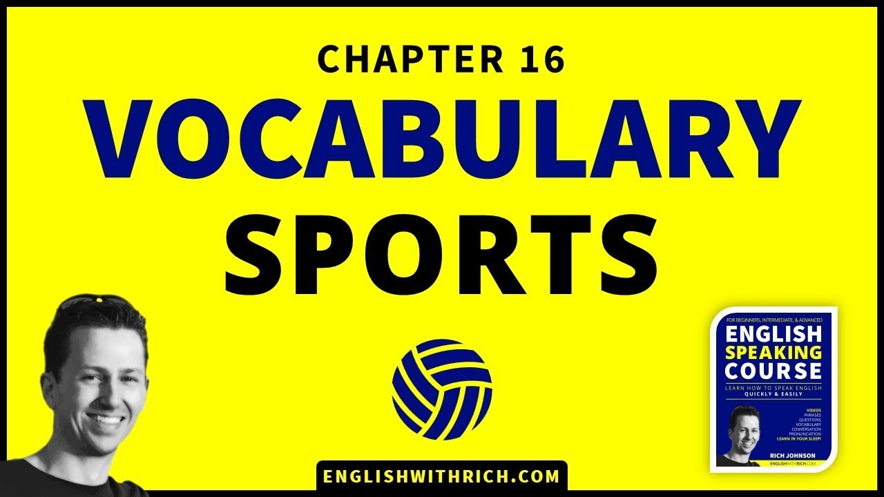 Chapter 16 - Sports - Vocabulary - English Speaking Course - YouTube