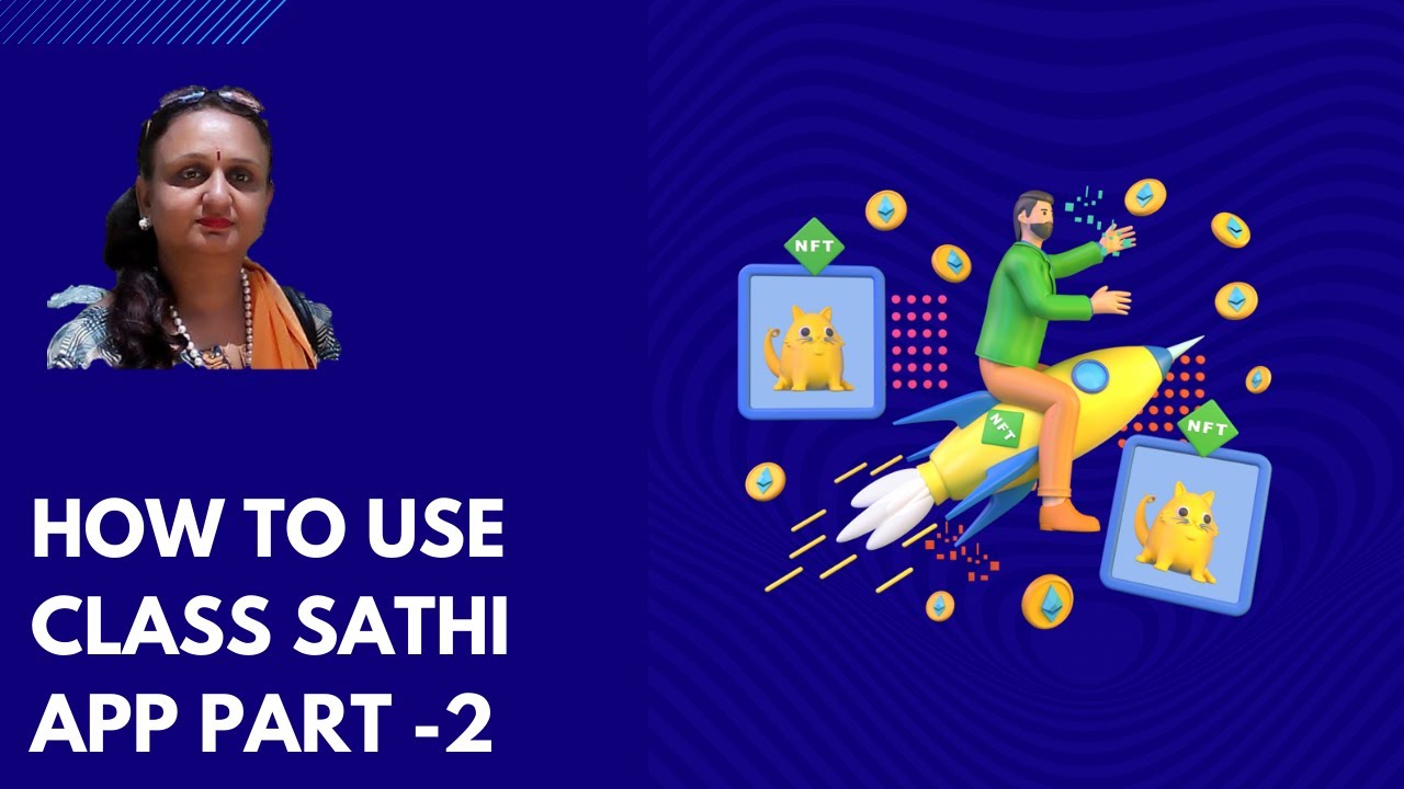 How to use class sathi app part 2 about review , profile - YouTube