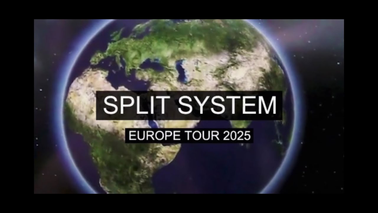 SPLIT SYSTEM EU TOUR 2025 | VIDEO DIARY | PART 1 | UP - YouTube