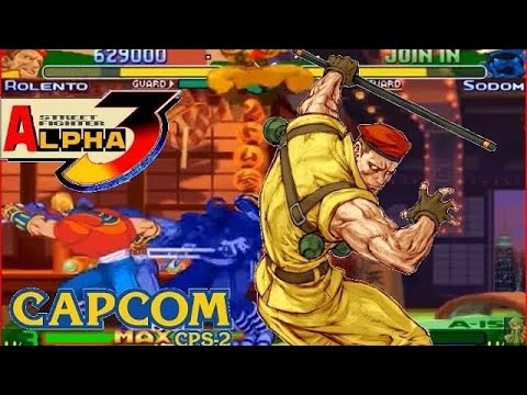 Capcom Street Fighter zero 3 #capcom #vega #rolento (ARCADE-60FPS ...
