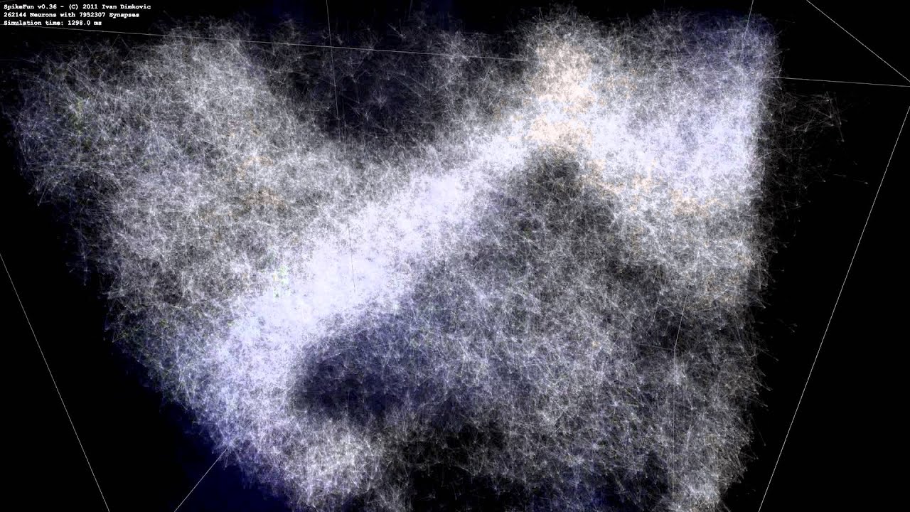 SpikeFun: Spiking Neural Network Visualization - 260K neurons, 8M ...