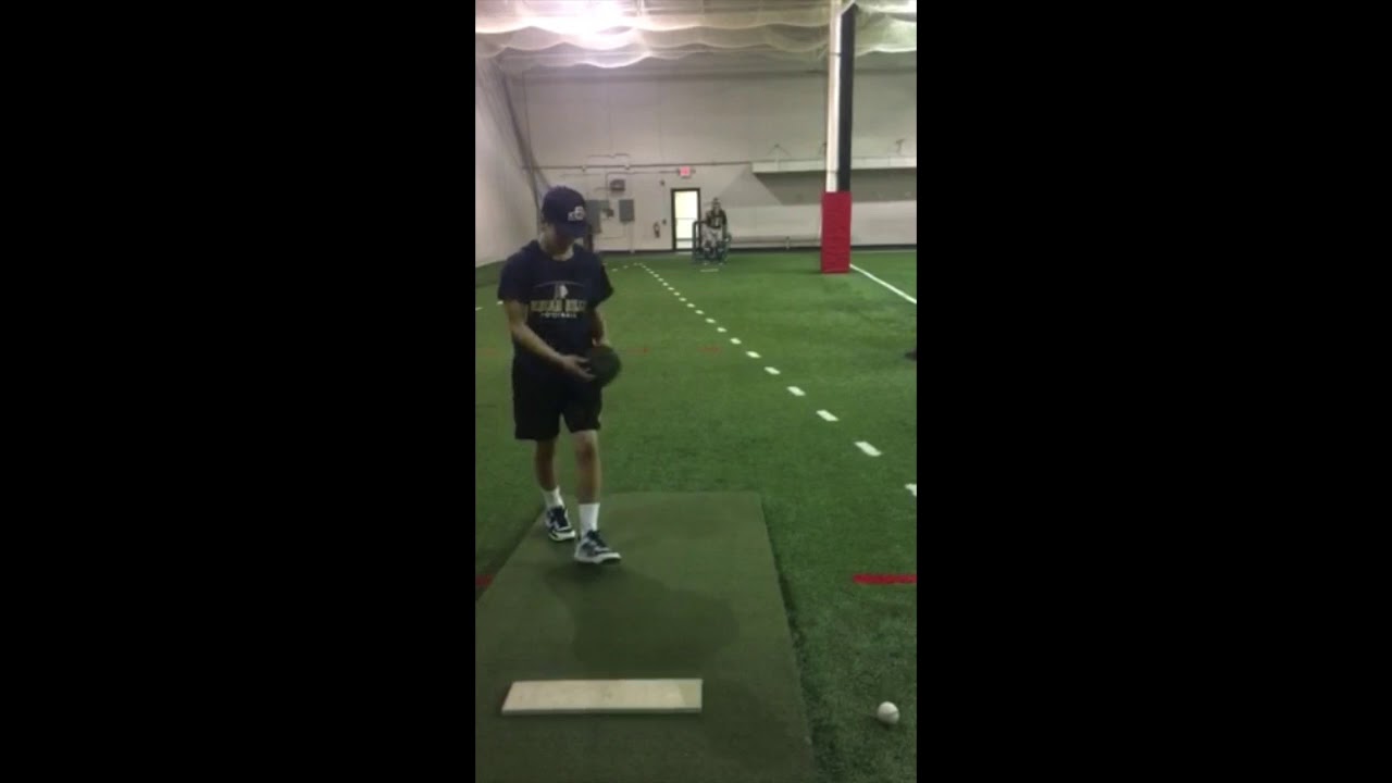 Justin Riehl RHP- Indian Hills High School, Oakland, NJ - YouTube