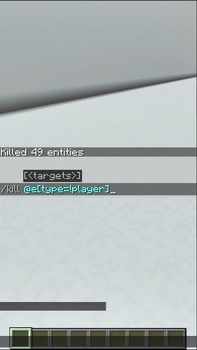 Remove All Entities In 1 Command | Minecraft Tutorial - YouTube
