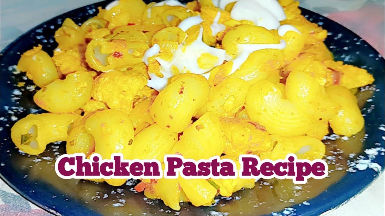 Chicken Pasta Masala || pasta recipe || Chicken Pasta Recipe Indian ...