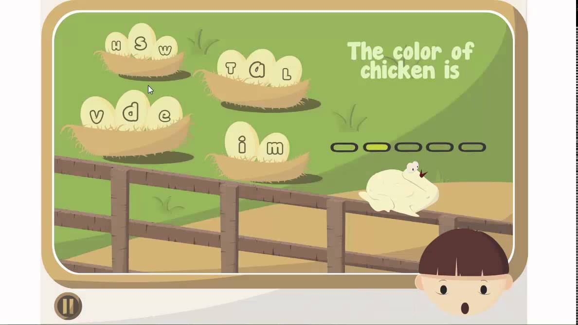 Kids say | Typing game - YouTube